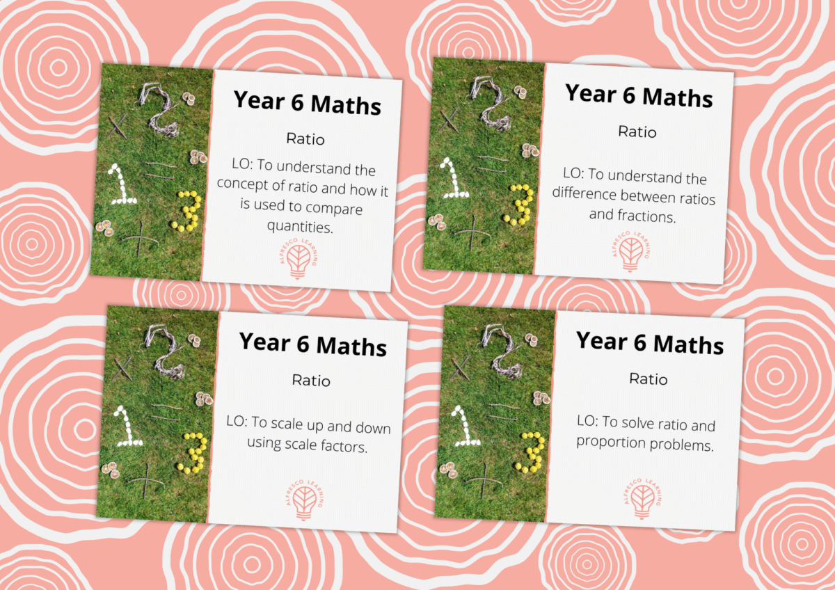 Year 6 Outdoor Maths - Ratio - Alfresco Learning